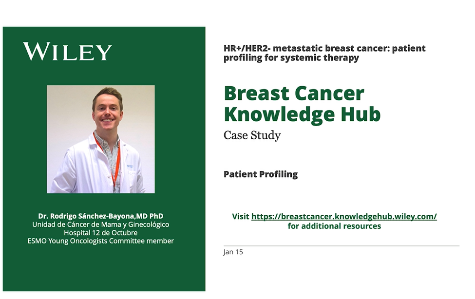 [Italian] HR+/HER2- Metastatic Breast Cancer: Patient Profiling for Systemic Therapy - Breast ...